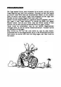 prepolino.ch :: Themen :: Geschichte :: Altsteinzeit-Werkstatt